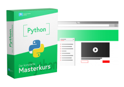 Python Kurs für Einsteiger - Schritt für Schritt lernen - über 15h Video