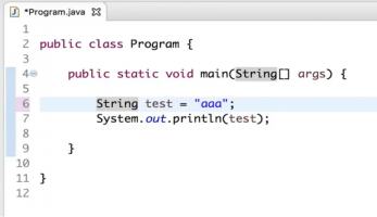 Java String - Die Klasse String erklärt [mit Video]