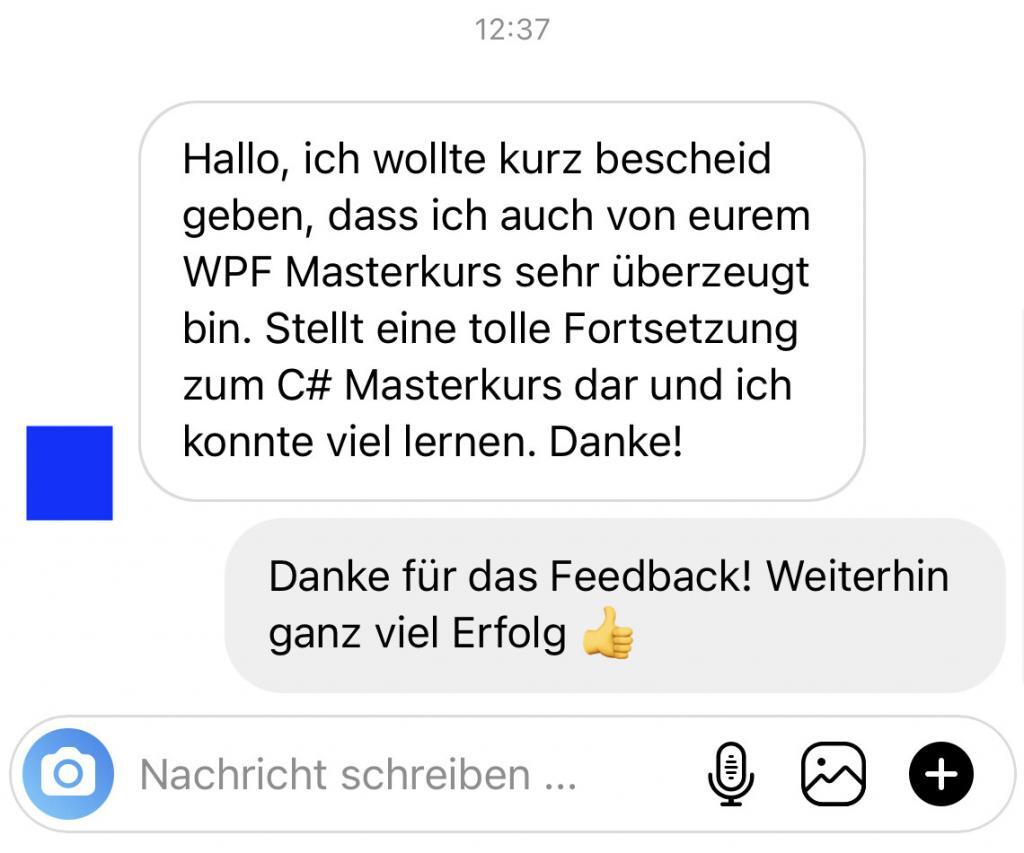 C# WPF GUI Komplettkurs - über 9 Stunden Videomaterial