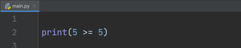 Python Vergleichsoperatoren und der Datentyp bool [mit Video]