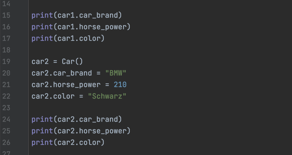 Python Klassen und Objekte einfach erklärt [mit Video]