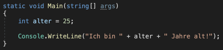 C# Datentypen und Variablen [mit Video] Einfach erklärt!