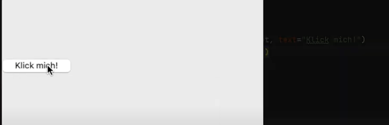 Das Tkinter Button Widget [mit Video]