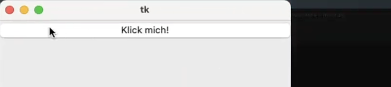 Das Tkinter Button Widget [mit Video]