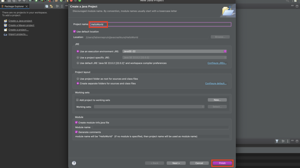 Java Tutorial #1 – Java installieren & das erste Programm - programmieren-starten.de