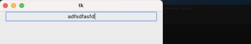 Das Tkinter Entry Widget [mit Video]