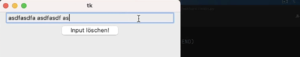 Das Tkinter Entry Widget [mit Video]